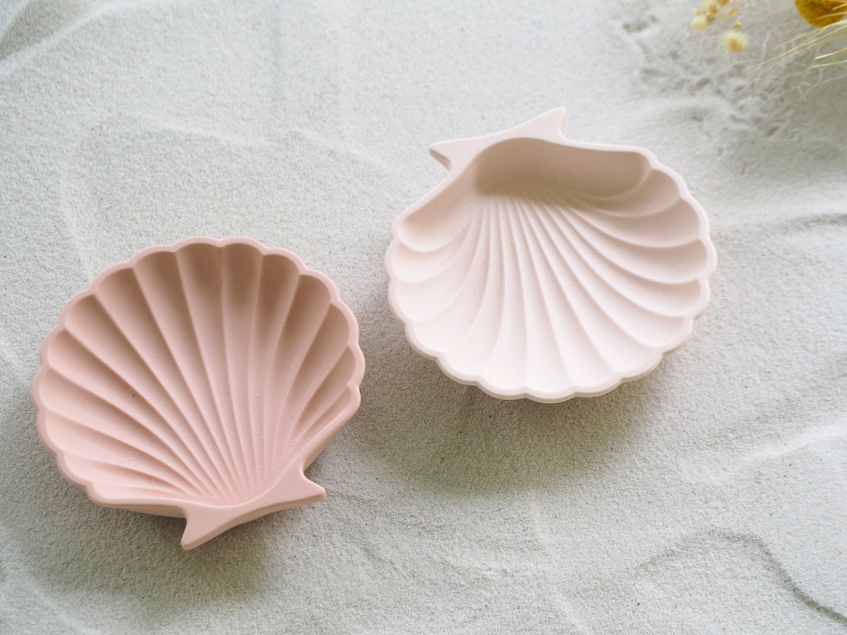 Blush Pink Shell Dish – Peek A Blue
